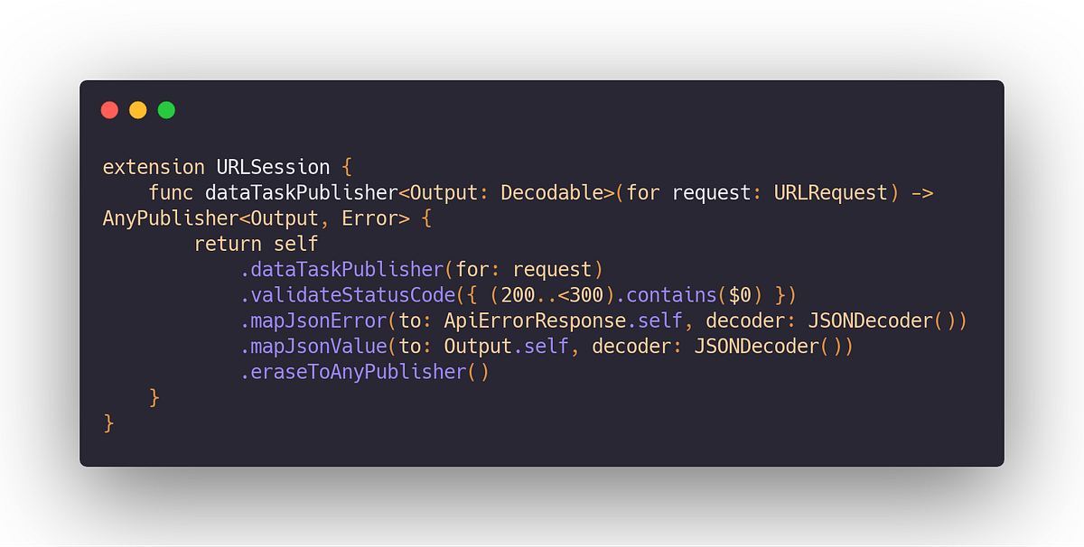 Declarative Networking with Combine | by Ritesh Gupta | Medium