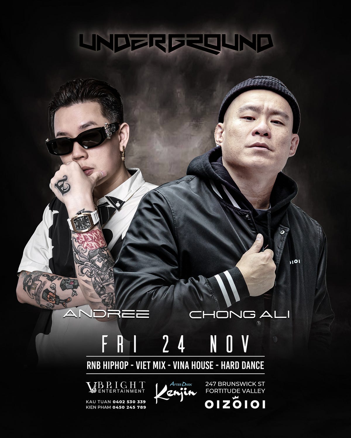 Chong Ali Performs with Andree Right Hand Vietnamese Mainstream Artist ...