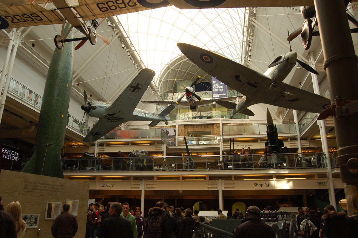 In the war museum. The Imperial War Museum in London is a… | by ...