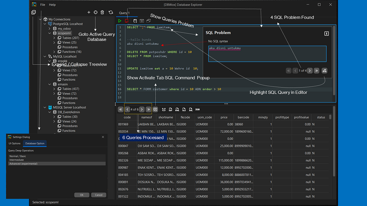 Back to Java Swing: Developing a Modern Database Explorer | by Takat Wicaksono | Medium