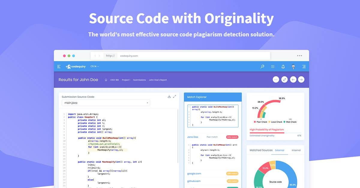 Safeguard Your Code with Codequiry’s Source Code Plagiarism Checker ...