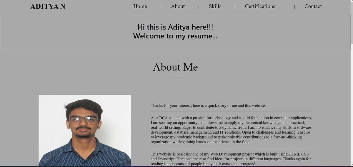 Completed the front end development course As a finish to the front end development course I ...