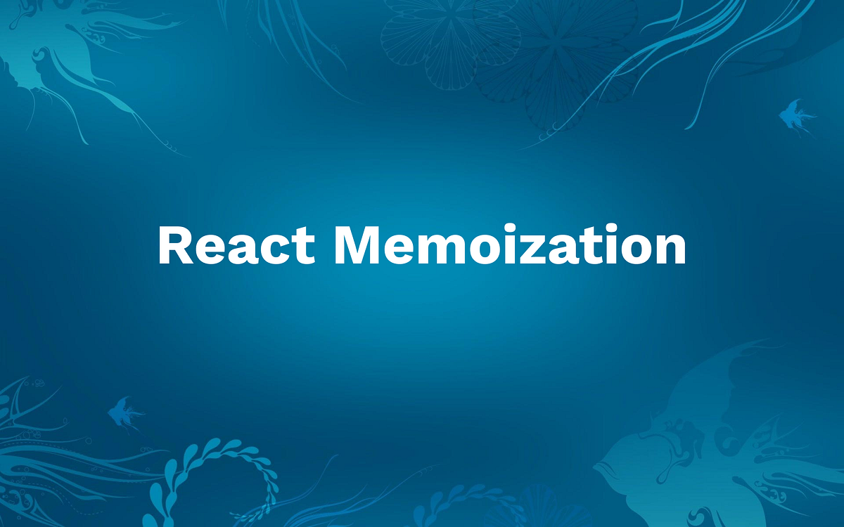 React Memoization. React performance optimization is key… | by Kimtai Developer | Medium