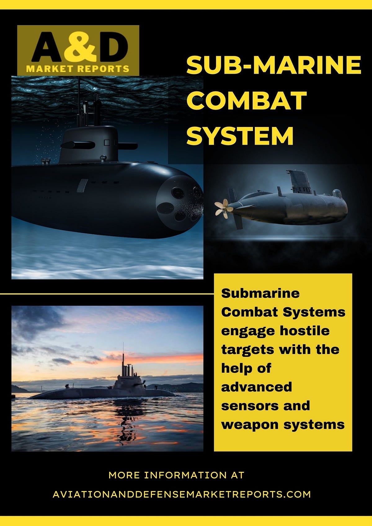 Modern Submarine Combat System. Sub-marine combat system, to destroy ...