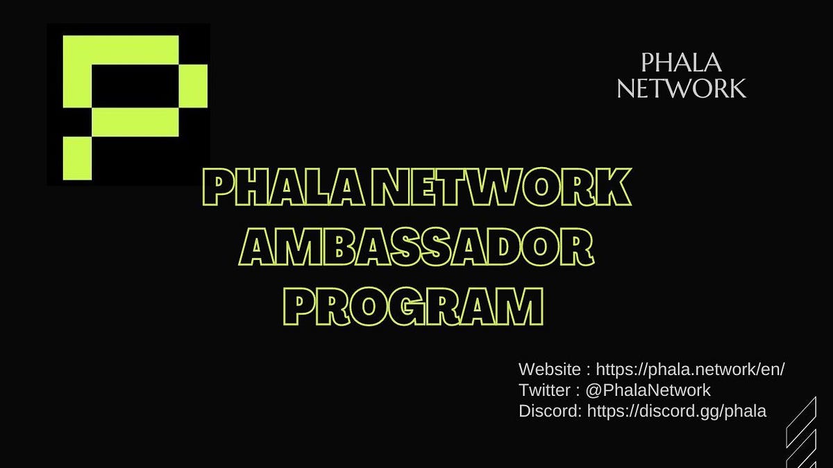 Phala Network Ambassador Program Guide | by Solomon Favour B | Medium