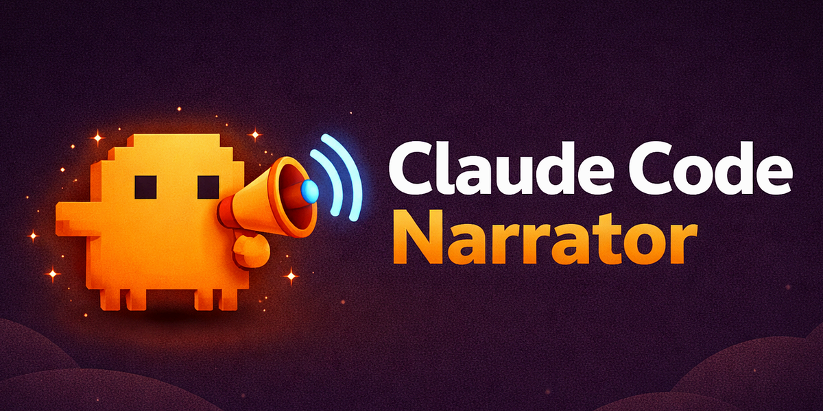 I Gave Claude Code a Voice. A text-to-speech plugin so I can… | by ...