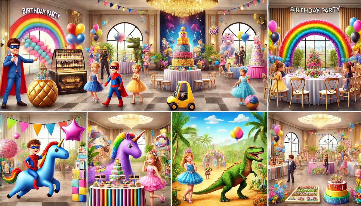 Creating Unique Birthday Party Themes for All Ages | by BORN TO PARTY ...