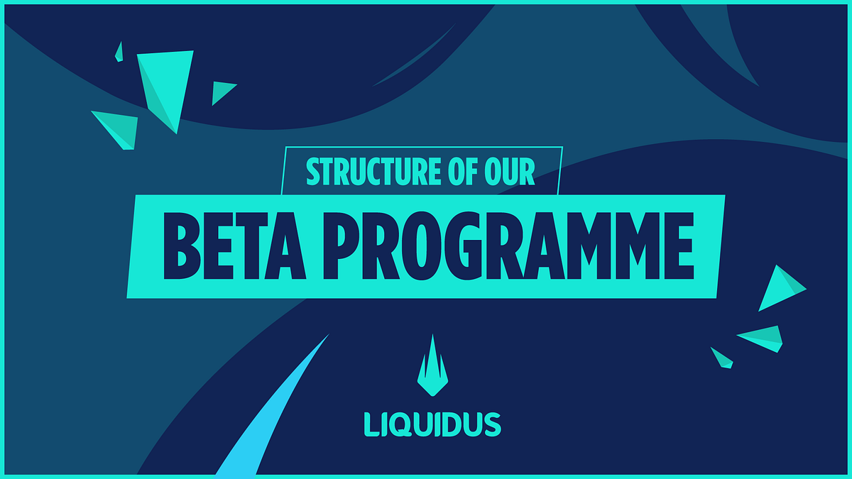 Beta programme structure. Dear Liquidions, | by Liquidus.Finance | Medium