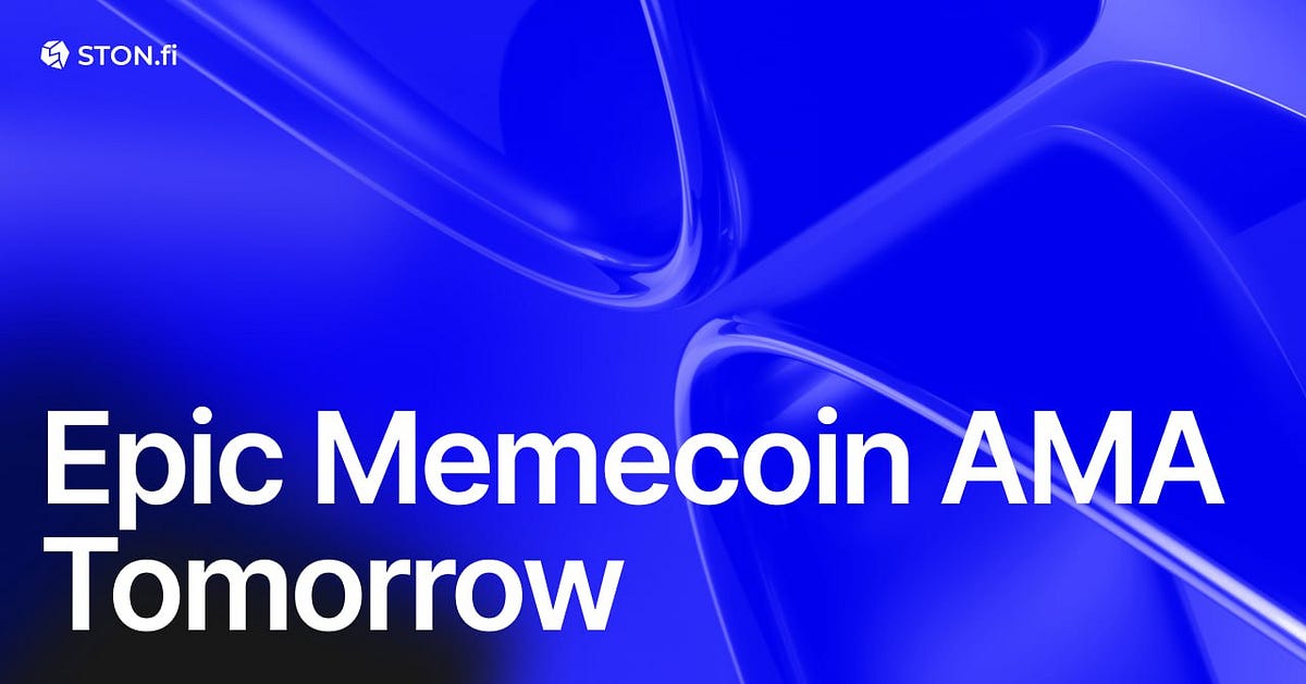 Epic Memecoin AMA – Tomorrow!. Epic Memecoin AMA Tomorrow | by Agnes Edem Archibong | Dec, 2024 ...