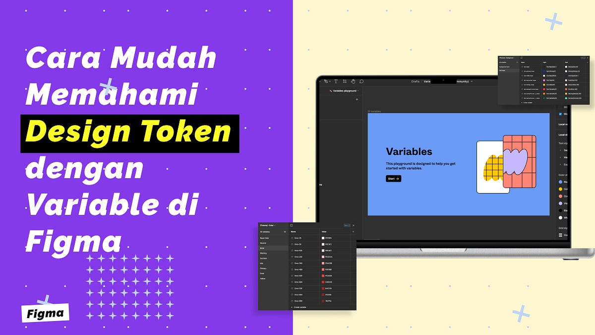 Cara Mudah Memahami Design Token dan Membuatnya dengan Variable di Figma | by Arfian Cahya | Medium