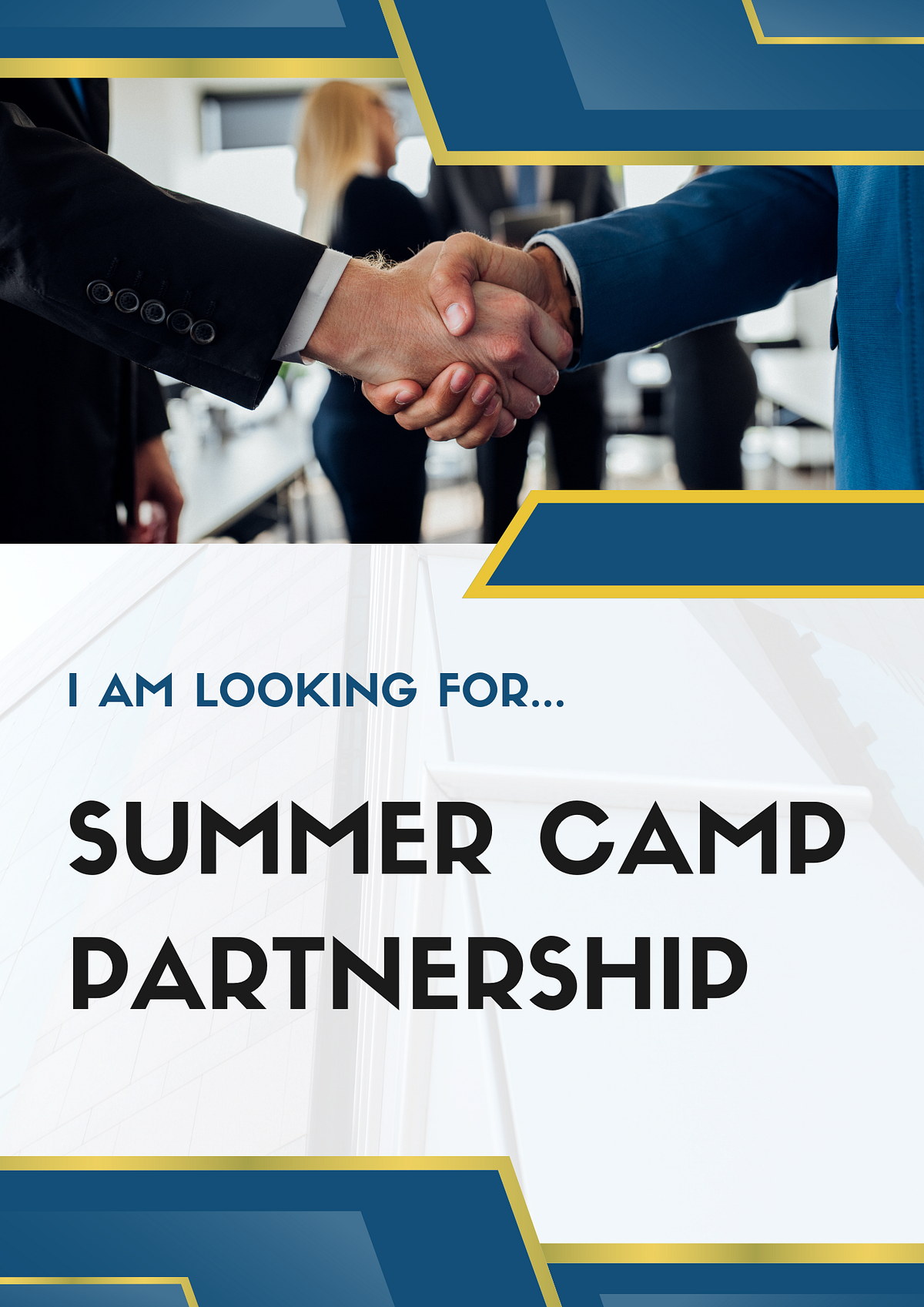 I am Looking for a Summer Camp Partnership - ️ Imtiyaz Khan - Medium