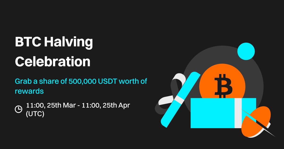 Win Big in Bitget’s Bitcoin Halving Celebration — 500,000 USDT Prize ...