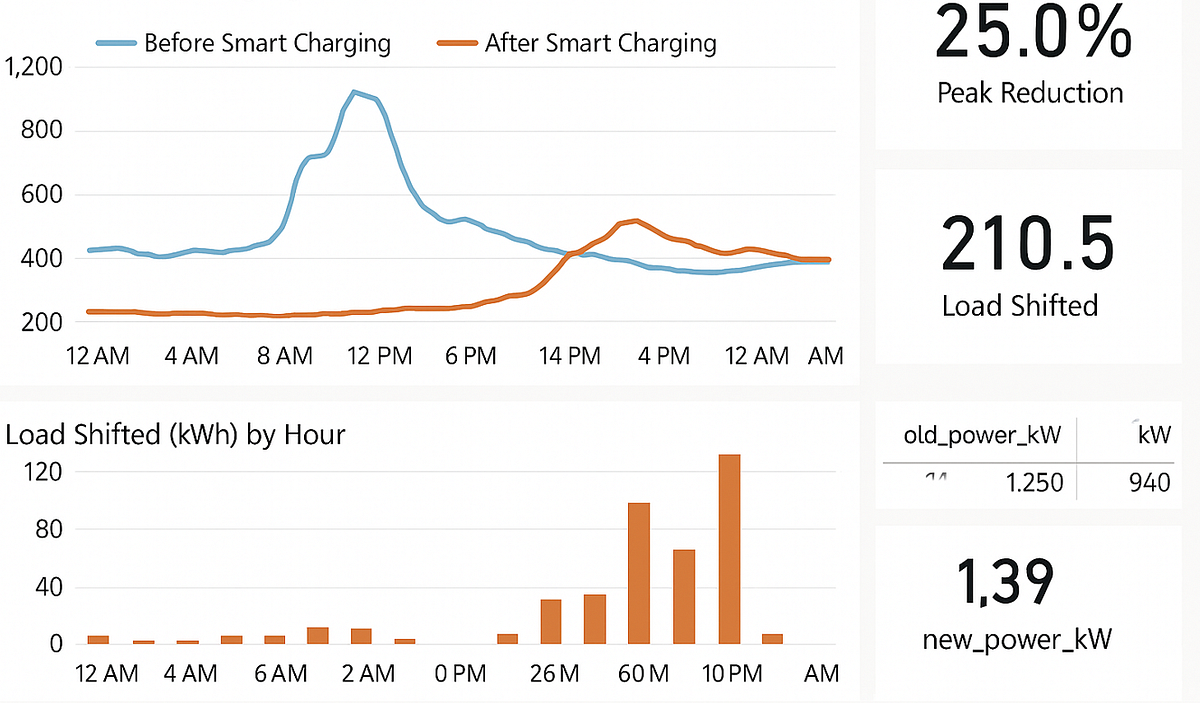 Smart EV Charging Load Management: How I Reduced Peak Demand by 25% ...