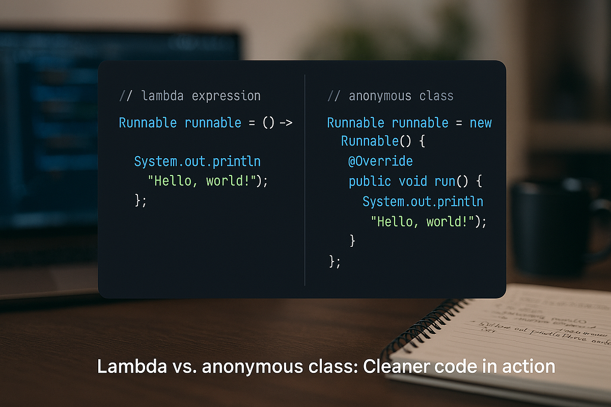 Java Lambdas vs. Anonymous Classes: Which Wins in 2025? | by inside Nikita's Mind | Medium