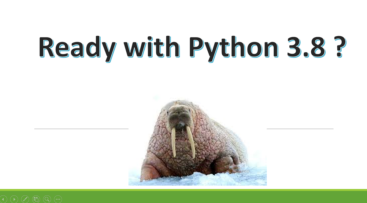 What’s new in python 3.8 (2019). Are you excited about the latest… | by ...