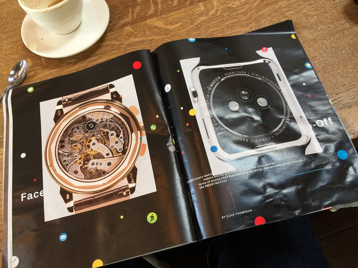 Which watch?. Reading a fascinating NY Times Magazine… | by Chris ...