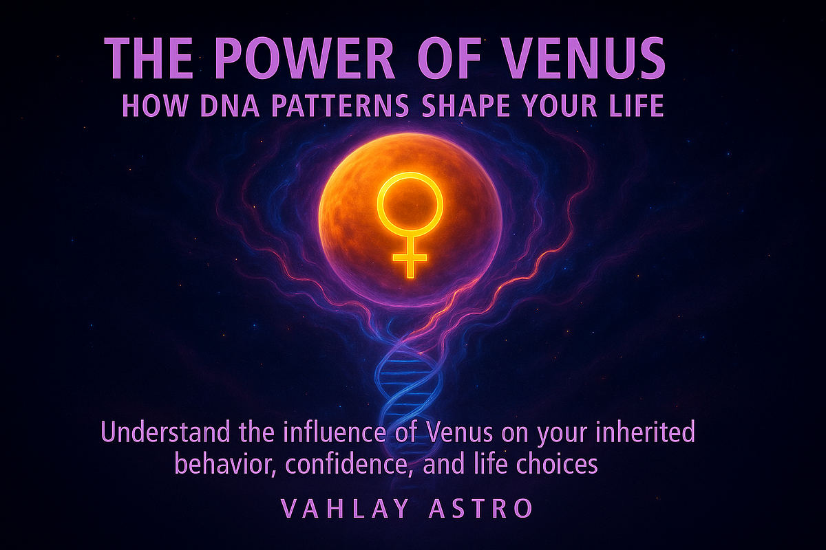 The Power of Venus: How DNA Patterns Shape Your Life | by Vahlayastro ...