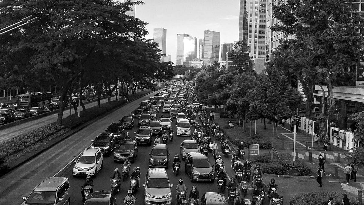 Mental health among traffic jams, the new “urban modern war.” | by Clint Perdana | Medium