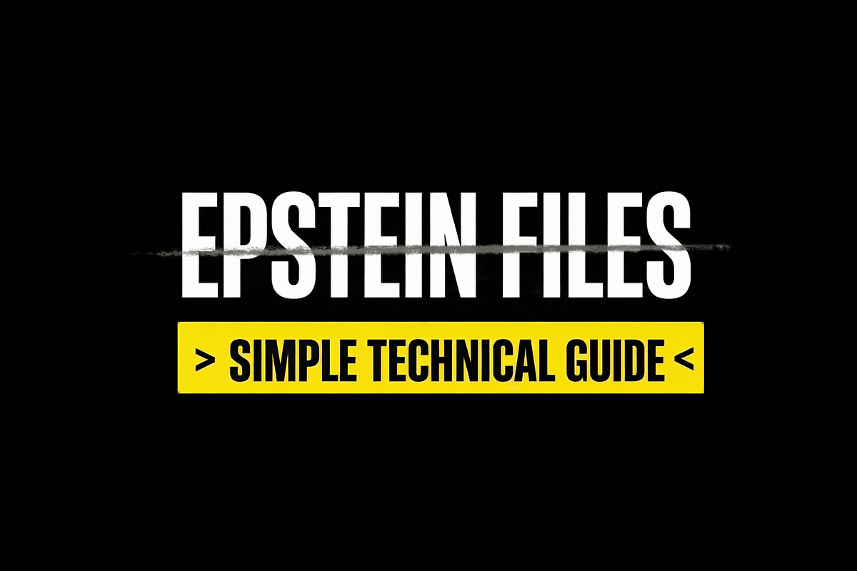 Epstein Files Simple Technical Guide | by Eren Özkaradeniz | Medium