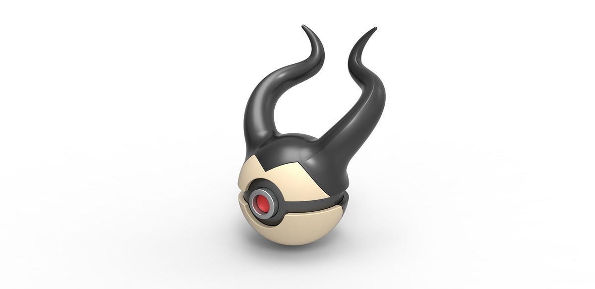 Maleficent Pokeball - John Nelson - Medium