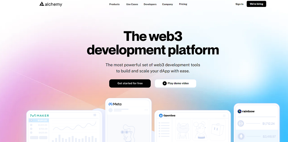 Alchemy | The web3 developer platform - Prudencilou - Medium