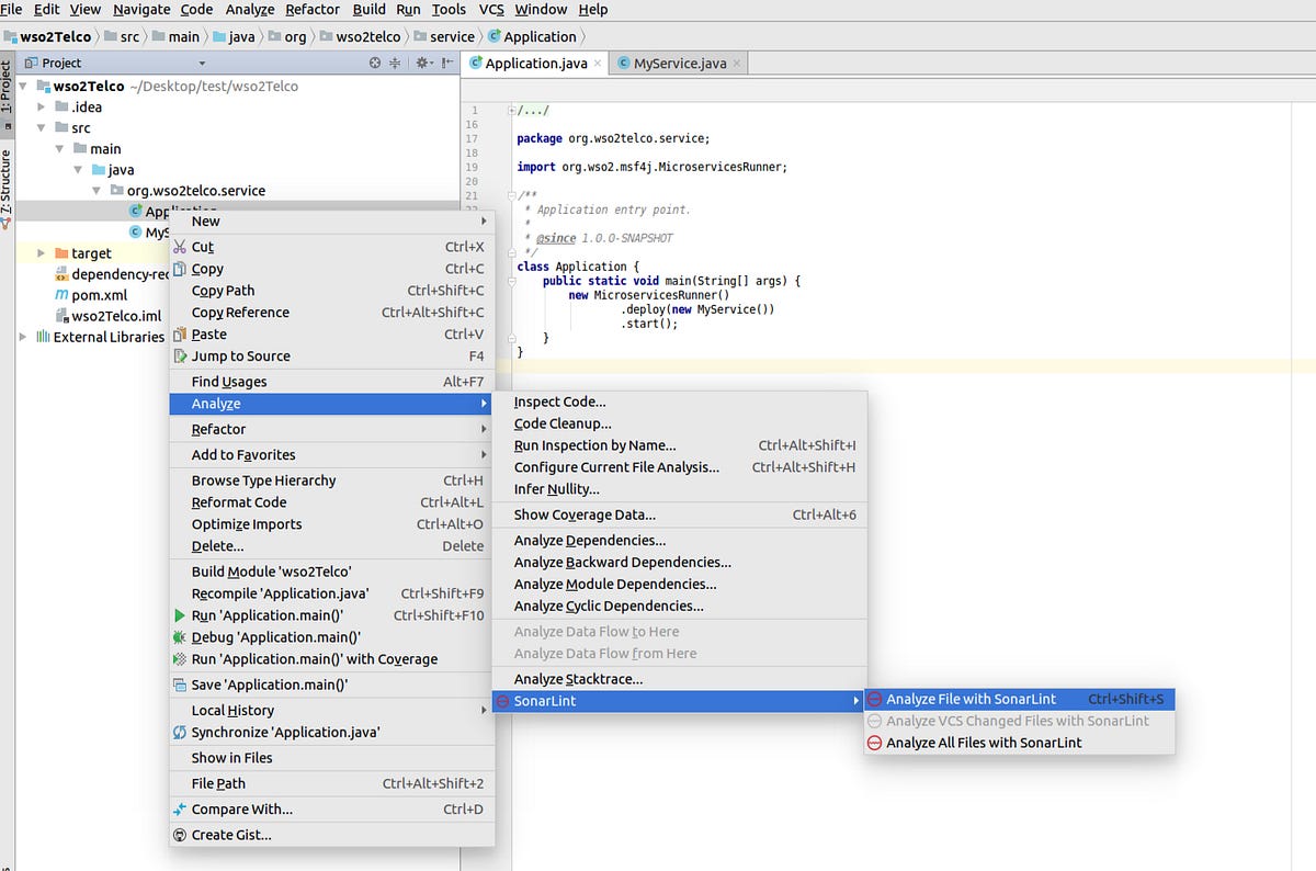 Improve your code quality by using SonarLint in IntelliJ IDEA | by ...