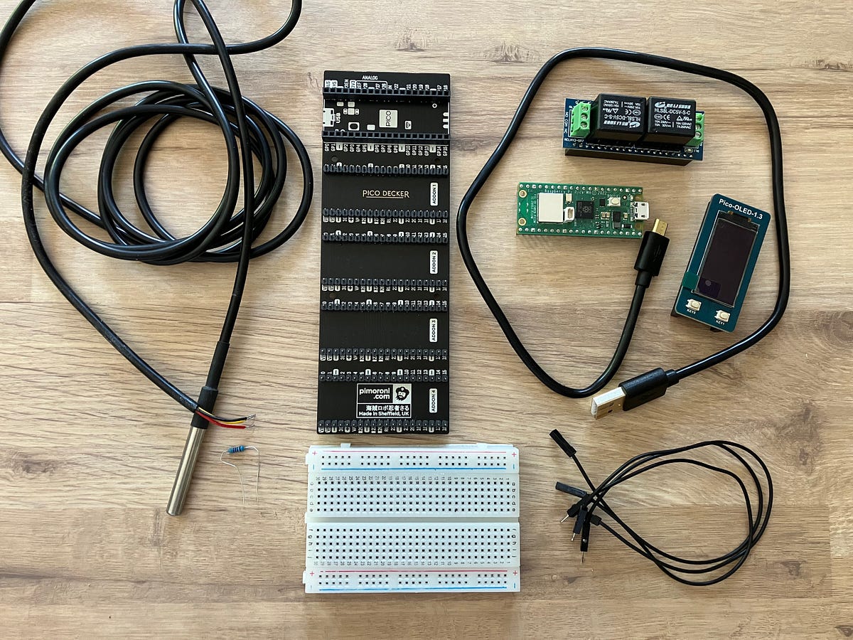 Regulate Temperature with a Raspberry Pi Pico Part 1 Hardware by Paulo de Jesus Medium