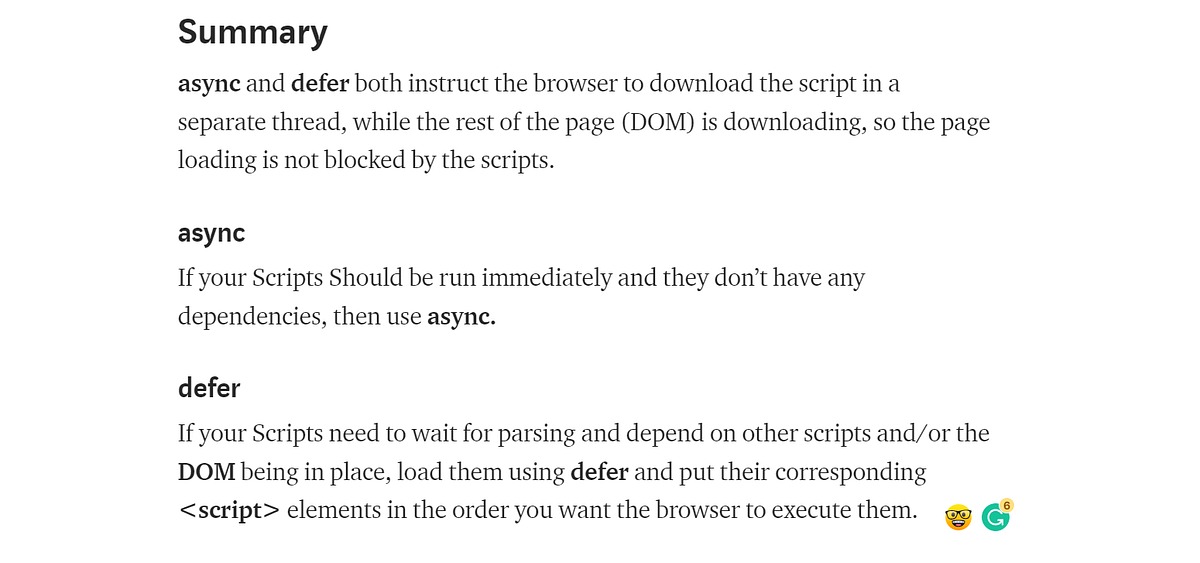 async And defer in JavaScript - Shashwat Mishra - Medium