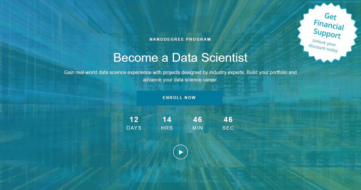 Udacity’s Data Scientist Nanodegree Review | by Rishabh Saxena | Medium