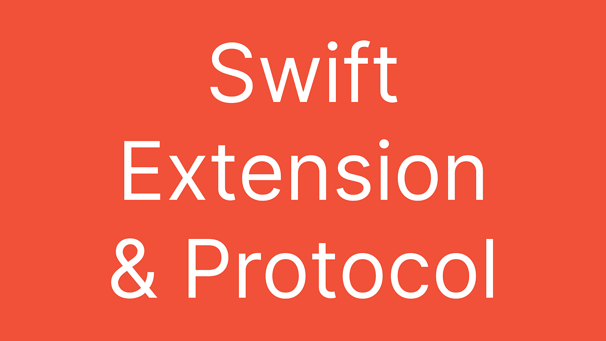 Using Extension to Conform a Protocol | by Fikri Ranjabi | Jun, 2025 ...