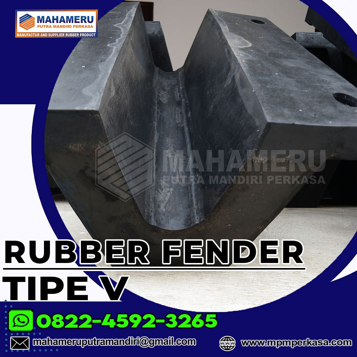 Karet Fender Tipe V — Rubber Fender V Termurah dan Berkulitas di ...