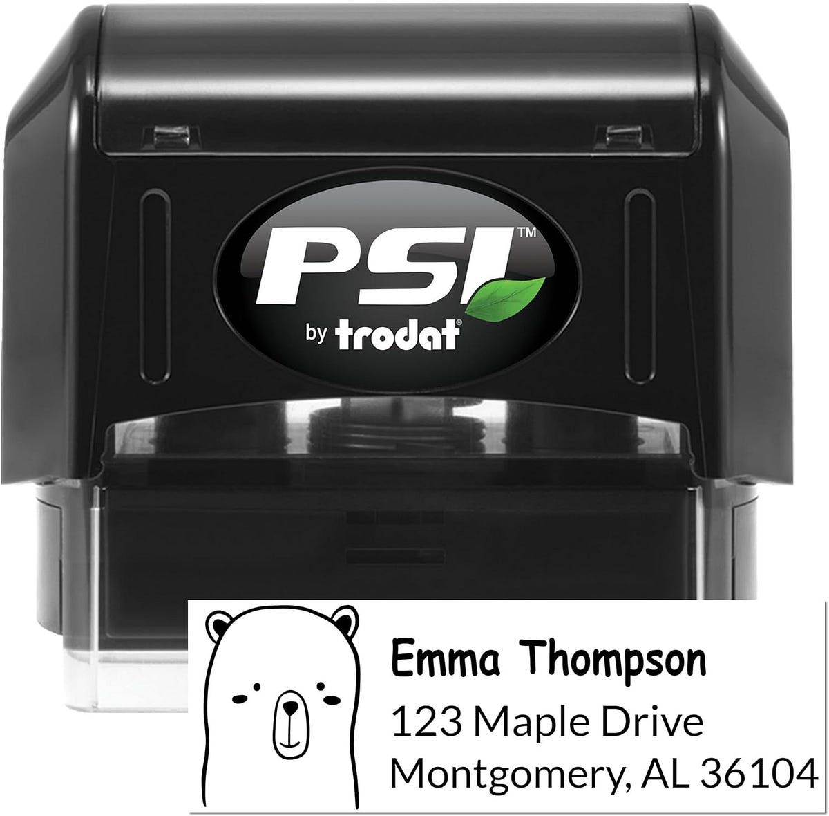 Custom Address Stamp - Acorn Sales - Medium