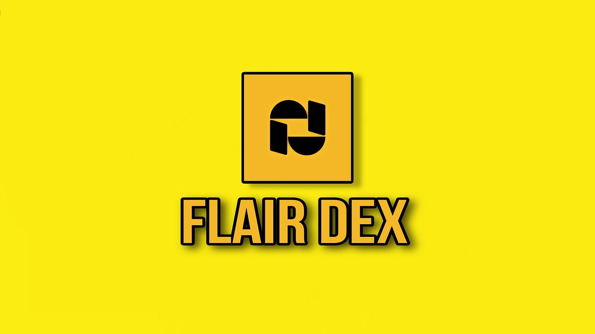 Flair DEX is a new DEX that aims to offer users greater flexibility and ...