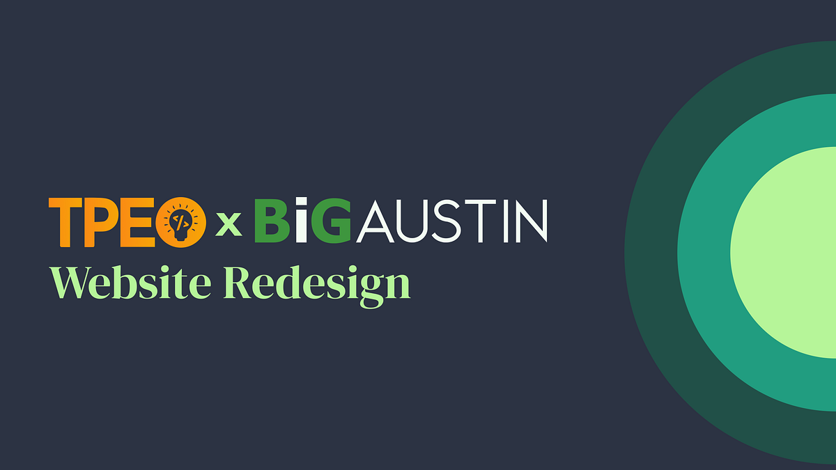 TPEO Showcase: this is how we redesigned an Austin nonprofit’s website ...