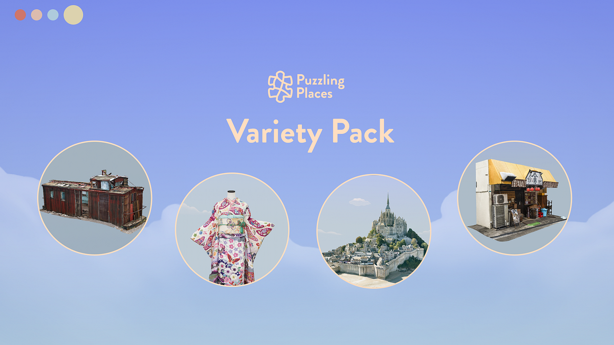 Launch Puzzles Reveal Week 4 — Variety Pack | by Puzzling Places ...