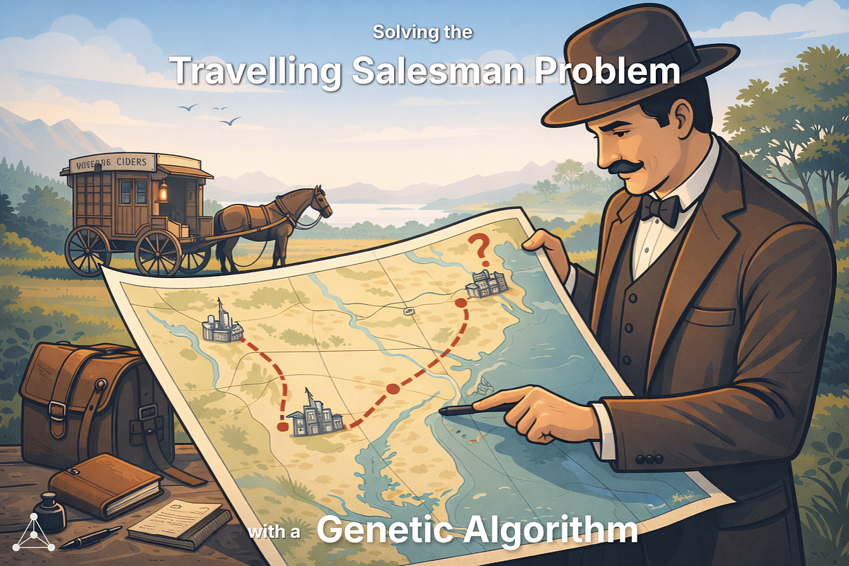 Genetic Algorithm for Travelling Salesman Problem in Python | TDS Archive