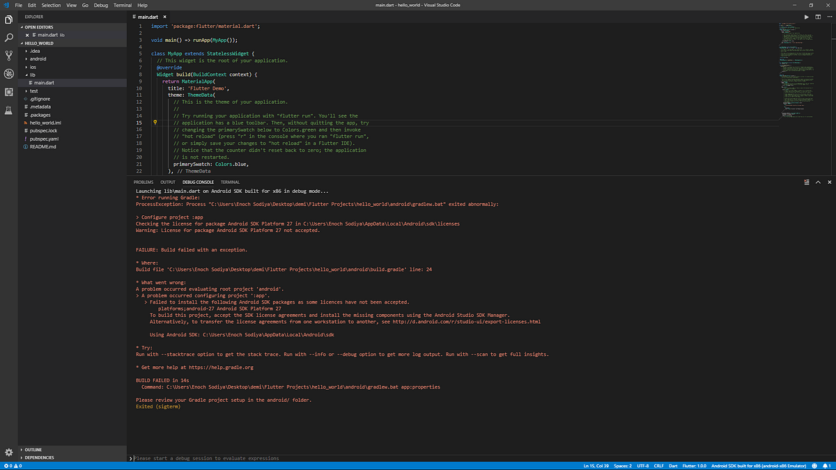 Fixing AndroidX error in Flutter. Hello Flutterverse, today I came to… | by CarlosMillan | Medium