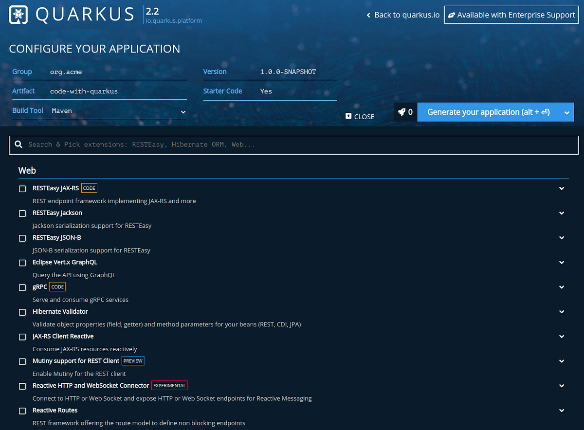 My first Quarkus project. A simple hands-on project to setup and… | by ...