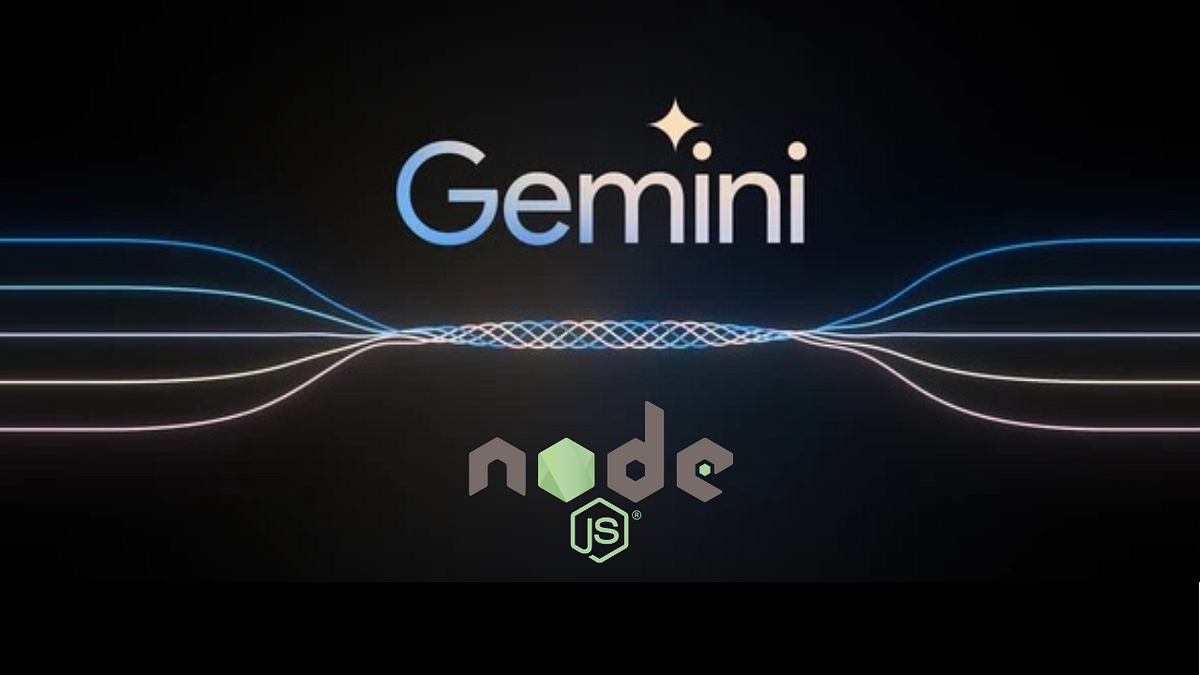 Integrating Google Gemini with Node.js: A Beginner’s Guide | by SnapCode | JavaScript Tech. | Medium