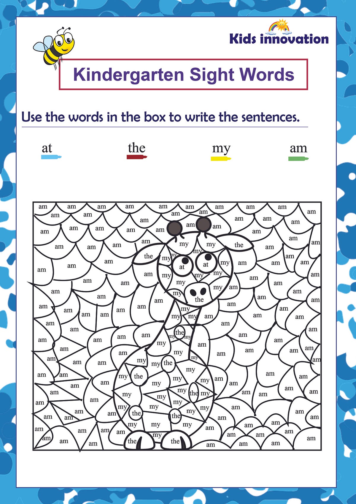 Unveiling the Magic: Exploring Colors Through Sight Words | by Free ...