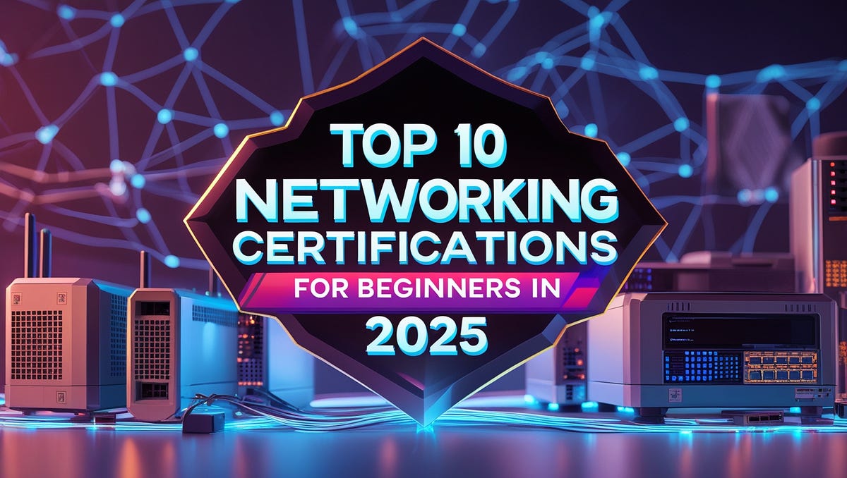 Top 10 Networking Certifications for Beginners in 2025 | by Karthikeyan ...