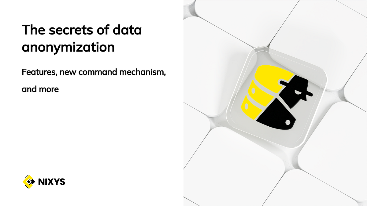 The secrets of data anonymization | by Nixys | May, 2024 | Medium
