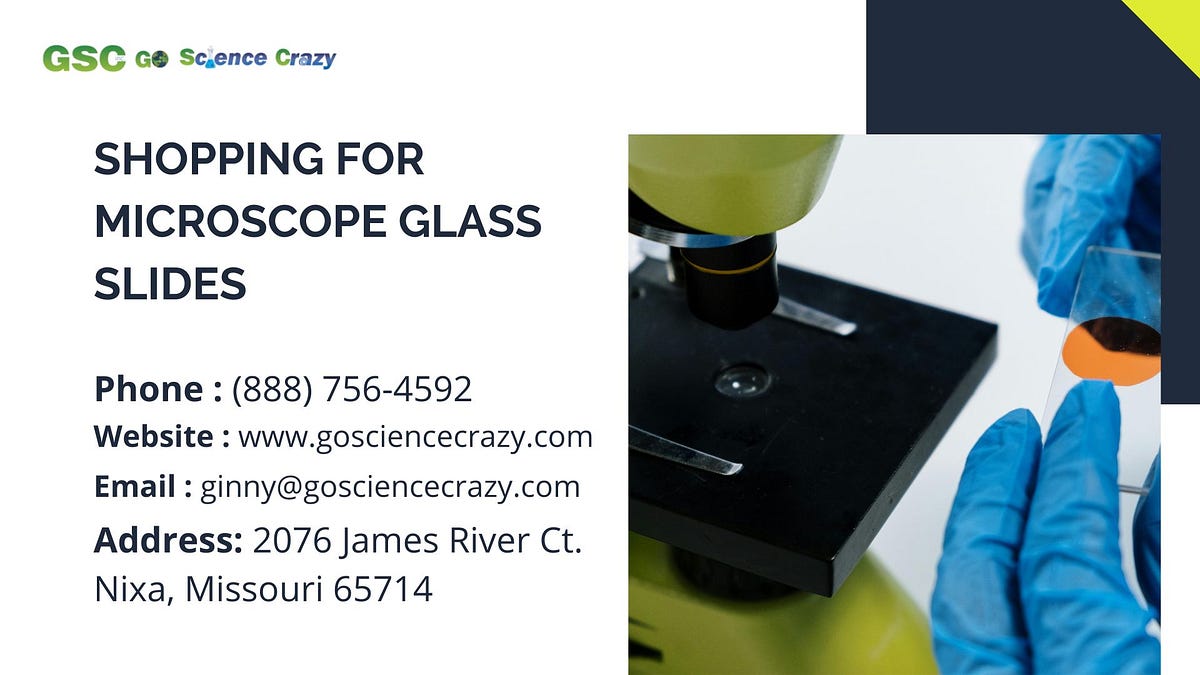 Demystifying the Quest: A Guide to Shopping for Microscope Glass Slides ...