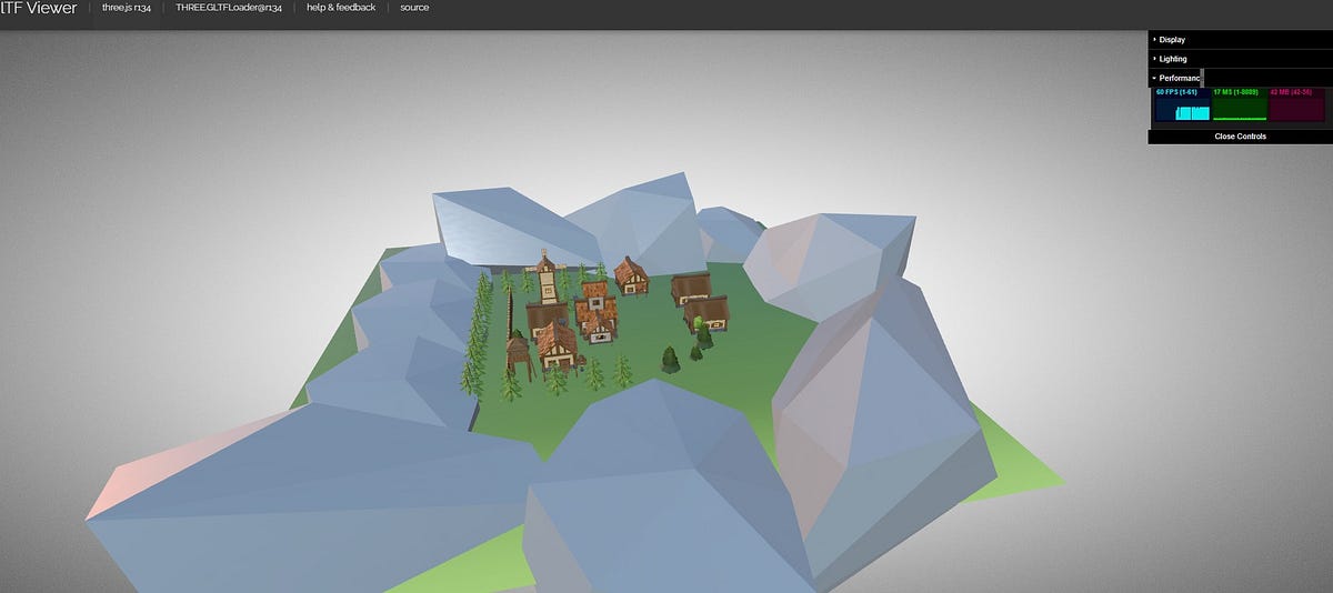 10X improvement on 3d glft Models with gltf.report | by ronchoqa | Medium