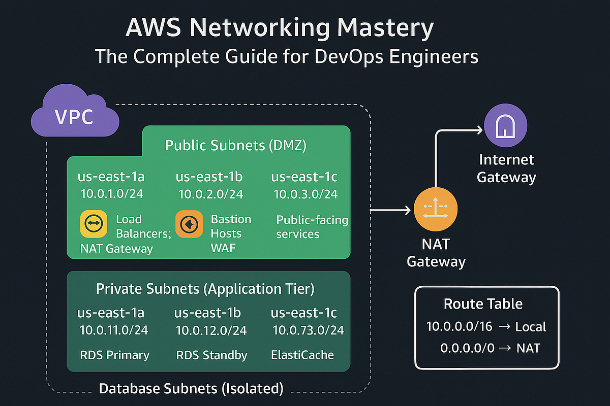 AWS Networking Mastery: The Complete Guide for DevOps Engineers | by Thamotharan NK PILLAI | Medium