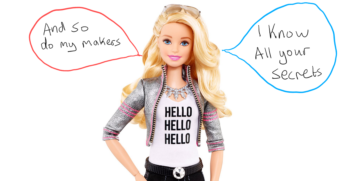 Is your child getting Hello Barbie for Christmas, consider these issues ...