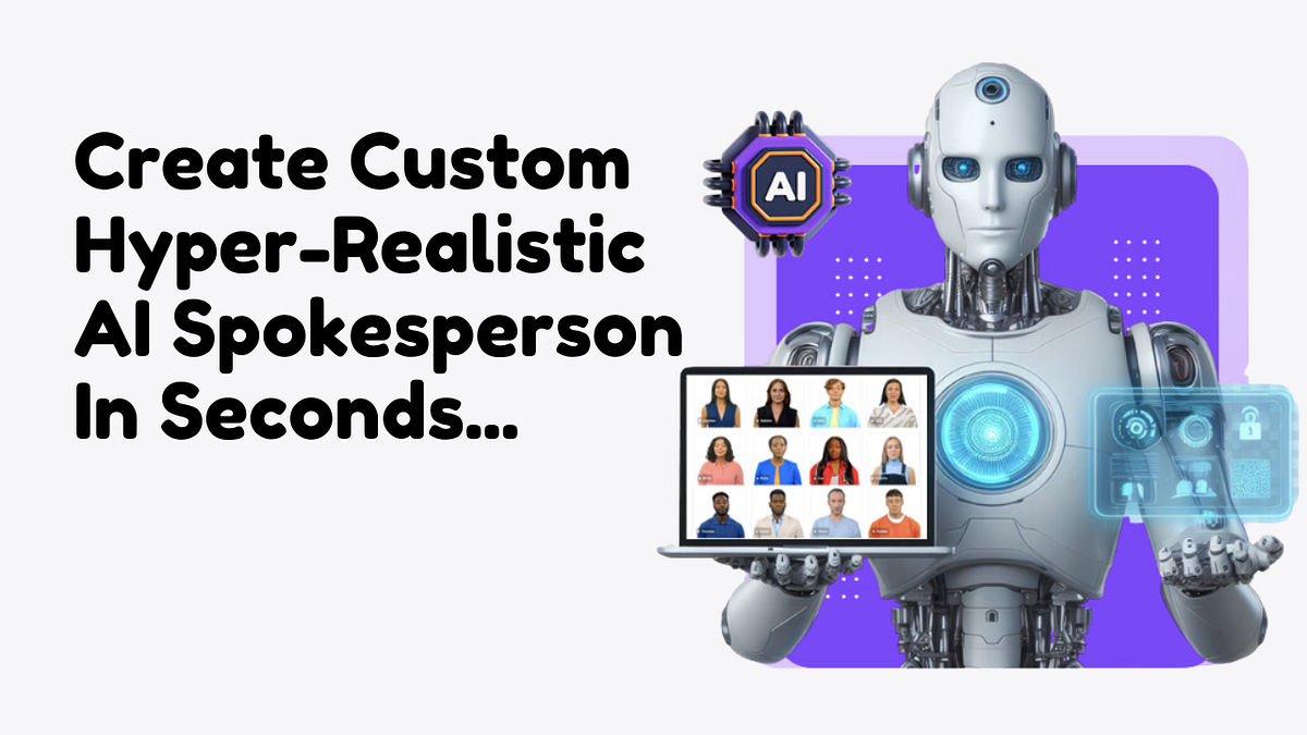 Create “AI-Human” Spokesperson VIDEO in Any Language in seconds ...