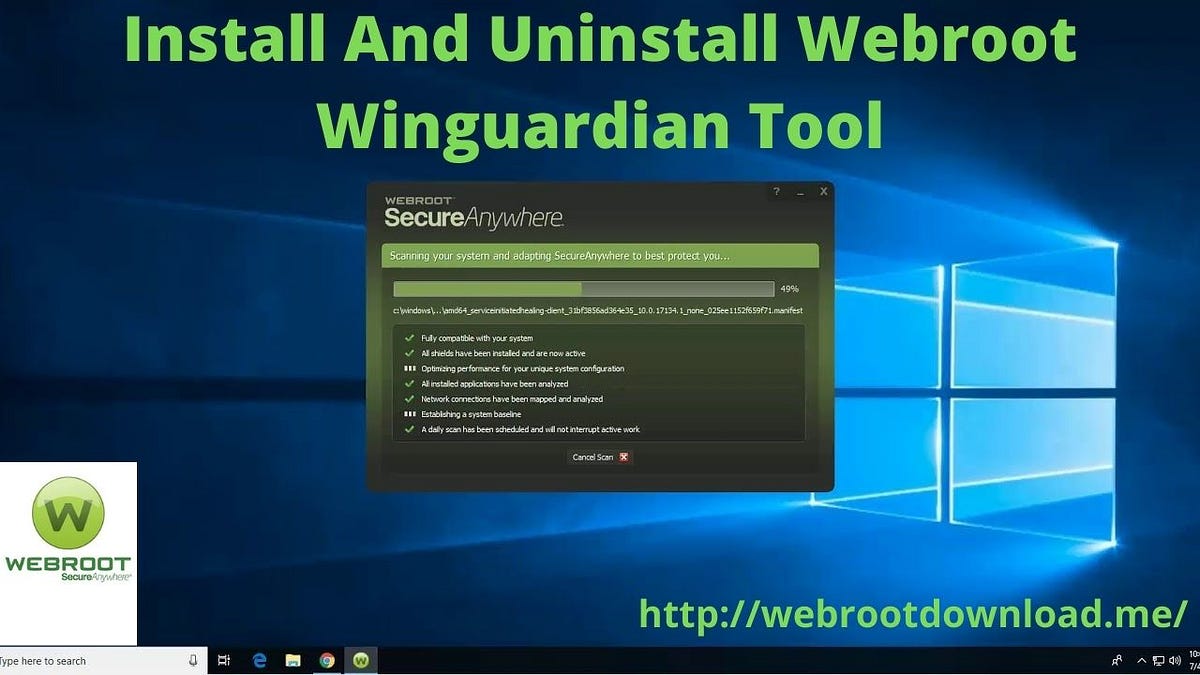 How to Install And Uninstall Webroot Winguardian Tool? - techhhelp - Medium