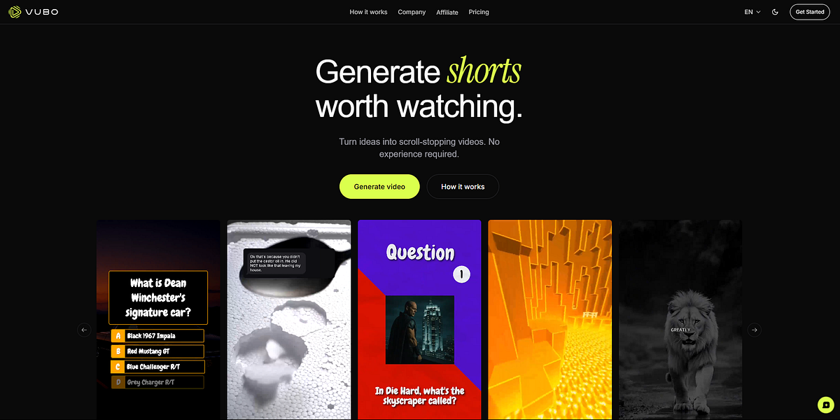 Boost TikTok Income with Vubo.ai- AI Video Generator | by M Lucas | Medium