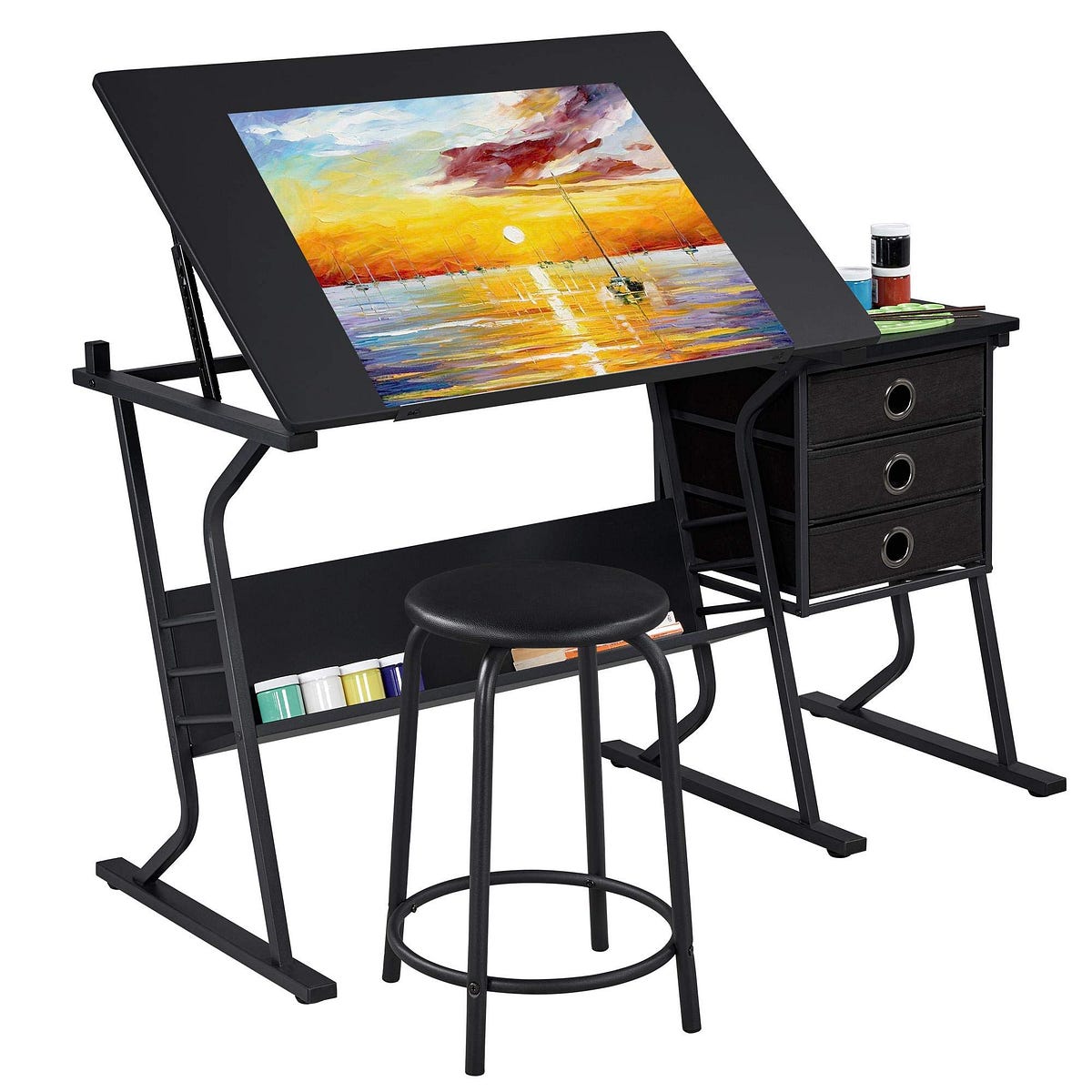 Best Desks for Artists: Find Your Creative Space | by Rick The Wood Guy ...